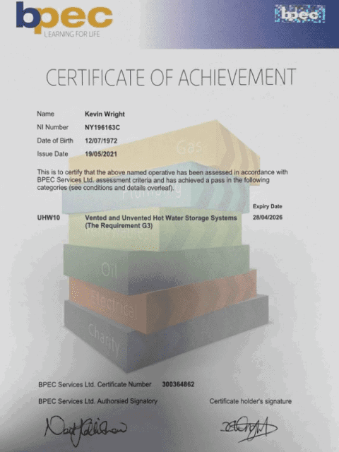 Who can install an unvented cylinder? - M&E Services